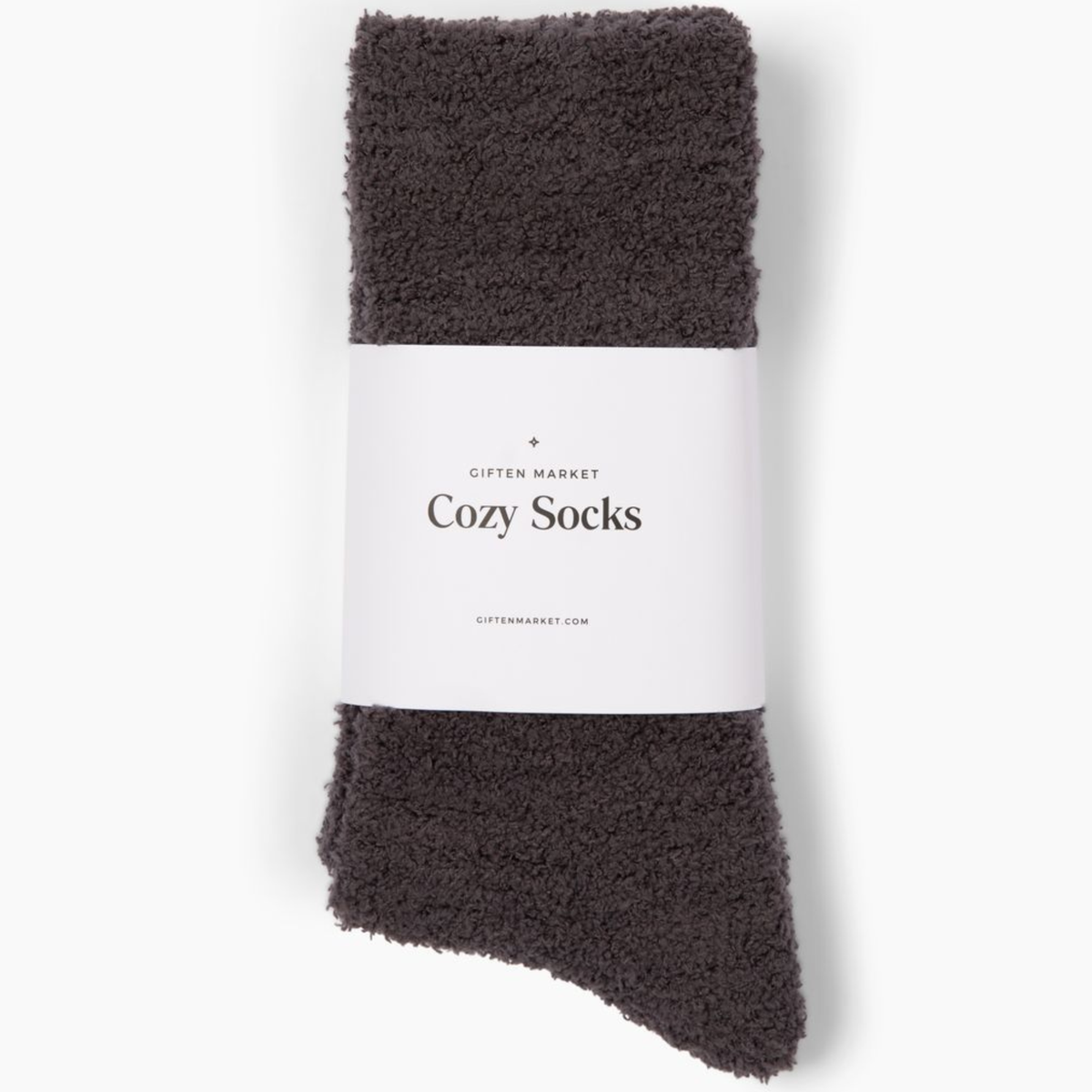 Cozy Cloud Socks - Charcoal – Life is Gourd